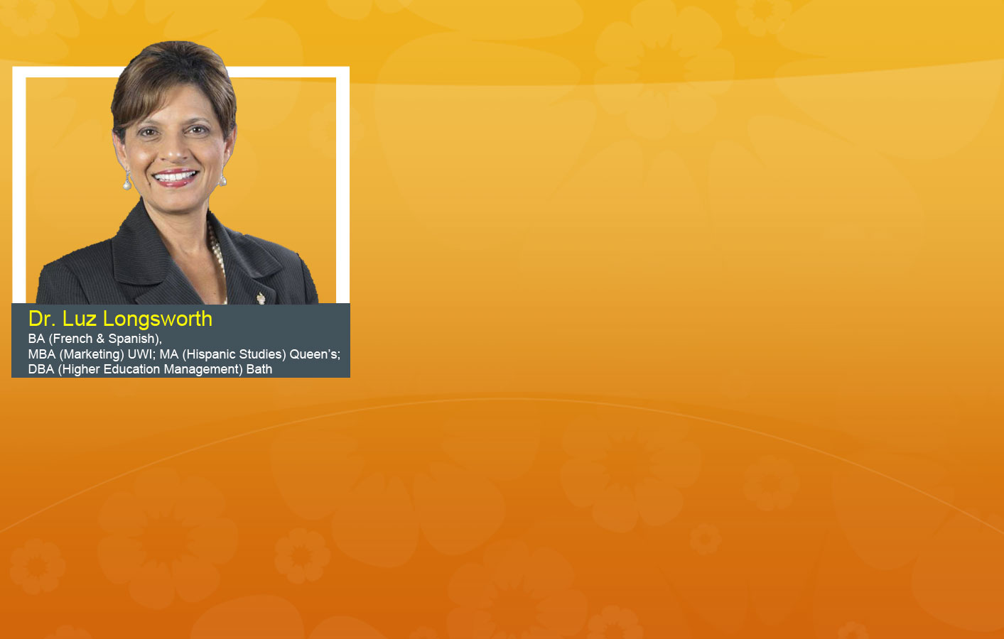 Pro Vice-Chancellor and Principal of The UWI Open Campus