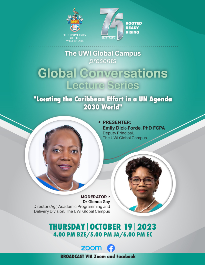 Global Conversations: Locating the Caribbean Effort in a UN Agenda 2030 ...