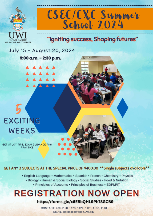 Local Programmes | UWI Global Campus