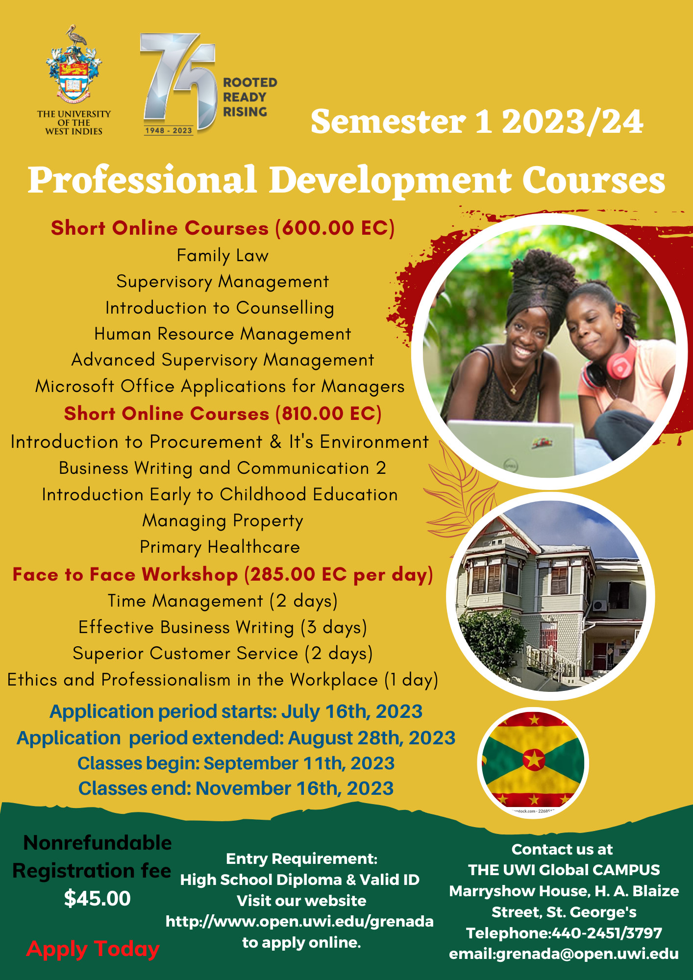 Local Programmes | UWI Global Campus