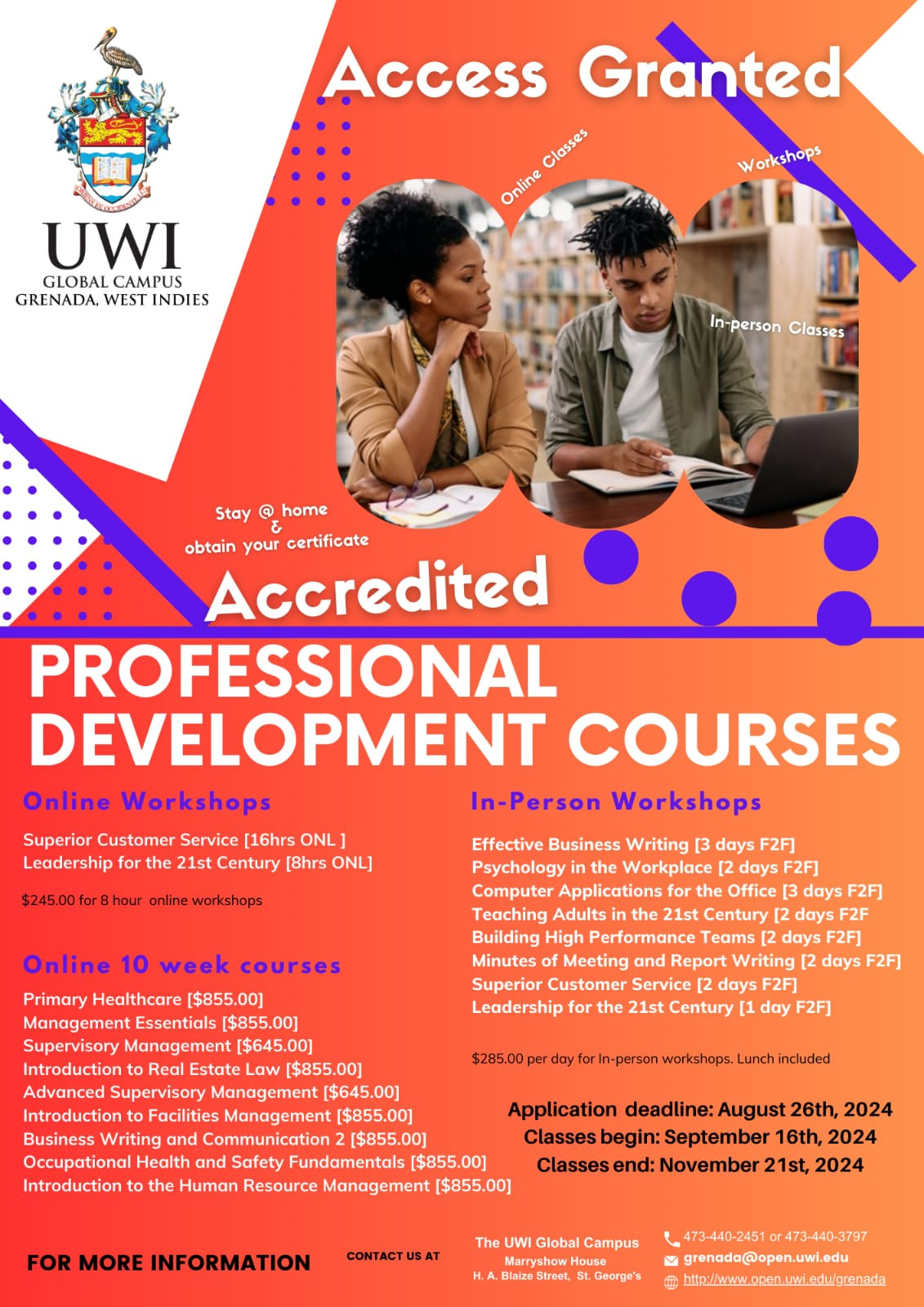 The Global Campus in Grenada | UWI Global Campus