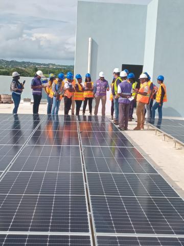 The UWI Global Campus’ Facilities Management Students Tour New ...