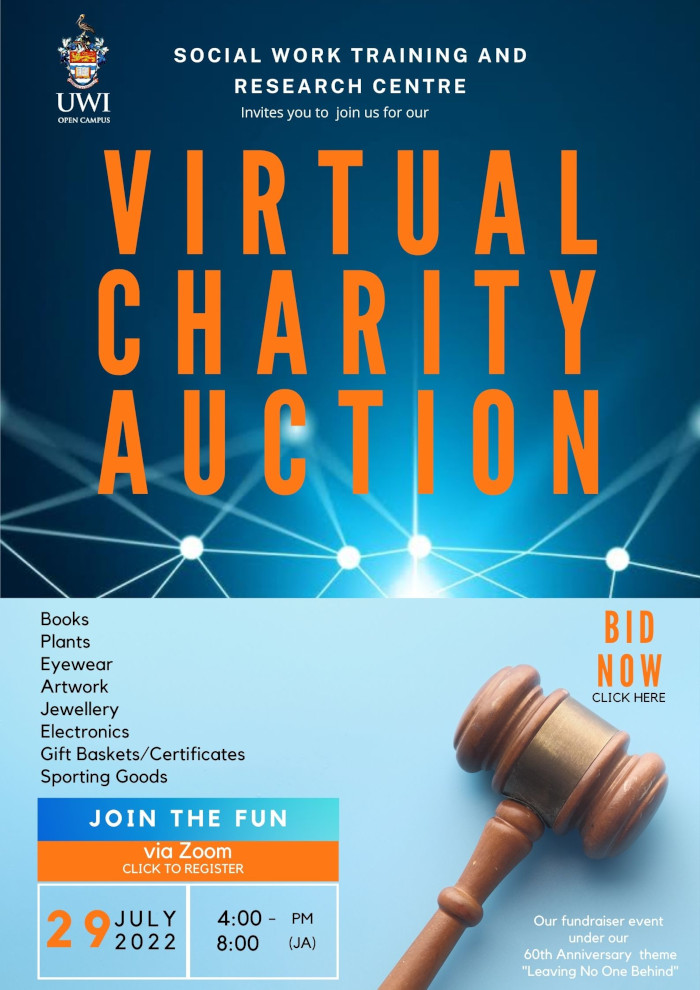 SWTRC Virtual Charity Auction | UWI Global Campus